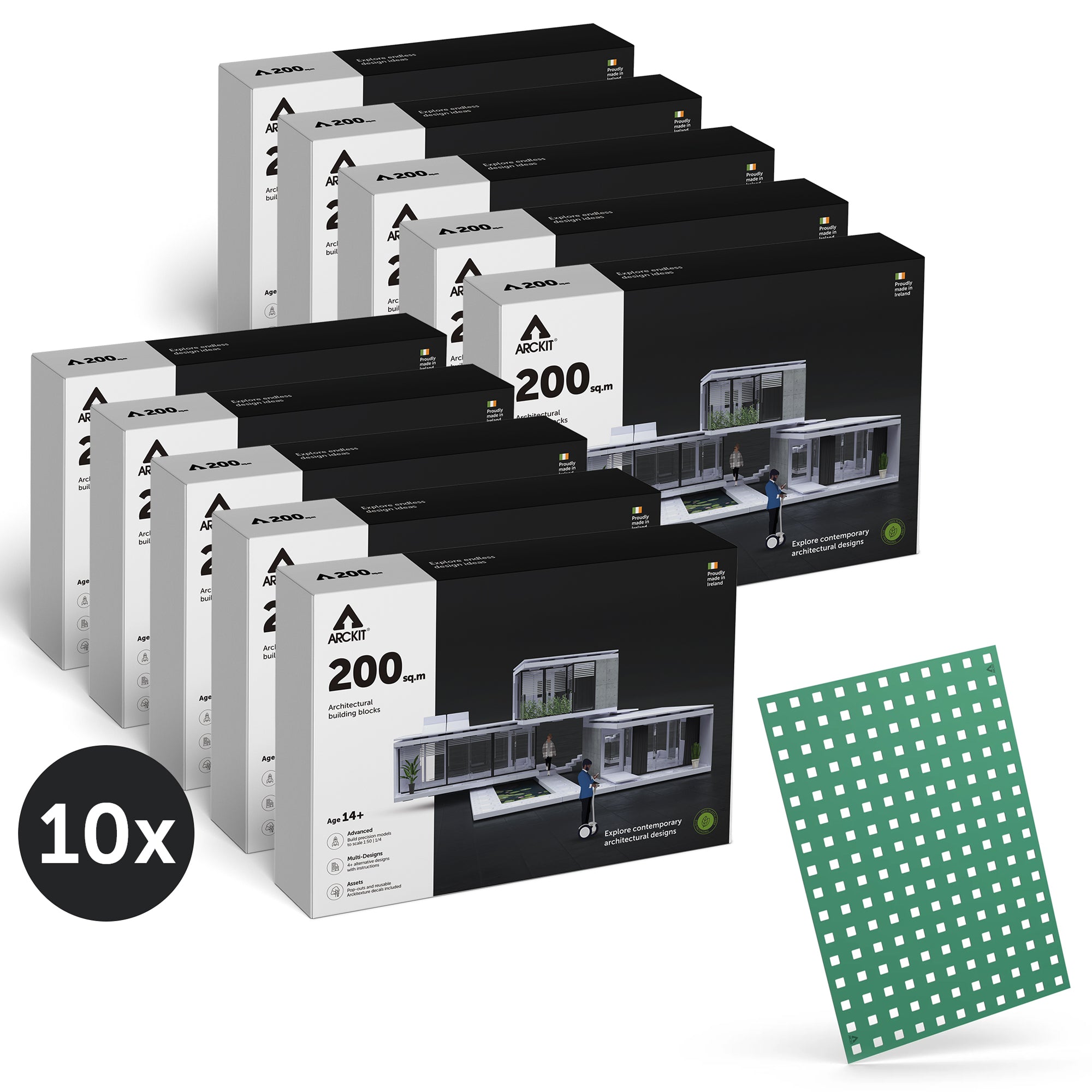 Bundle kit of 10 Arckit A200 Architectural Model Building Kits & Build ...